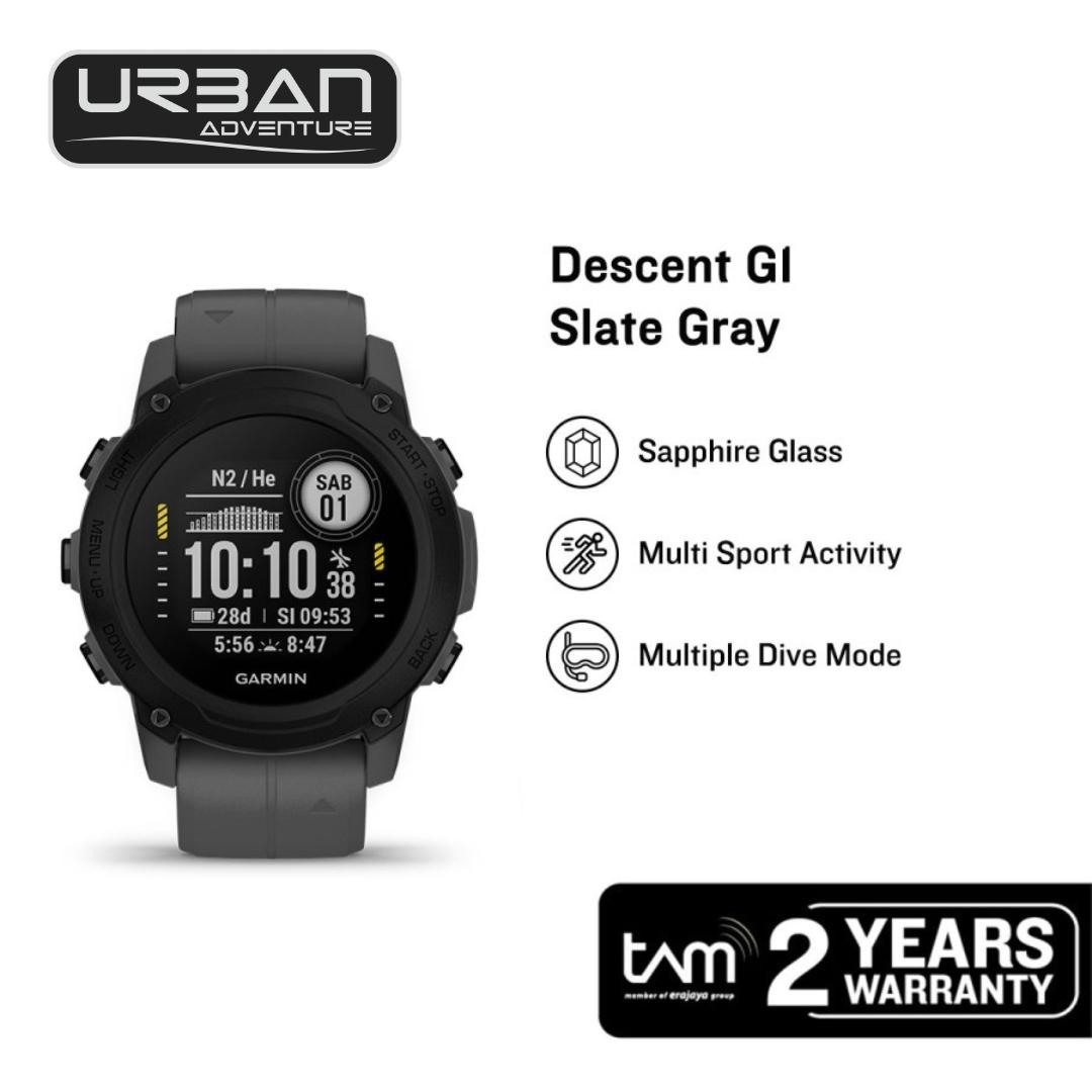 Garmin Descent G1 Dive Computer Slate Gray - Urban Adventure