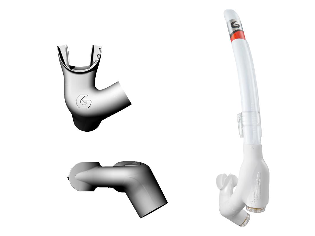 Snorkel Gull Super Bullet Clear Silicone Super Clear Alat Snorkeling ...