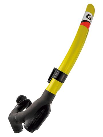Snorkel Gull Super Bullet Black Silicone Alat Snorkeling - Urban Adventure